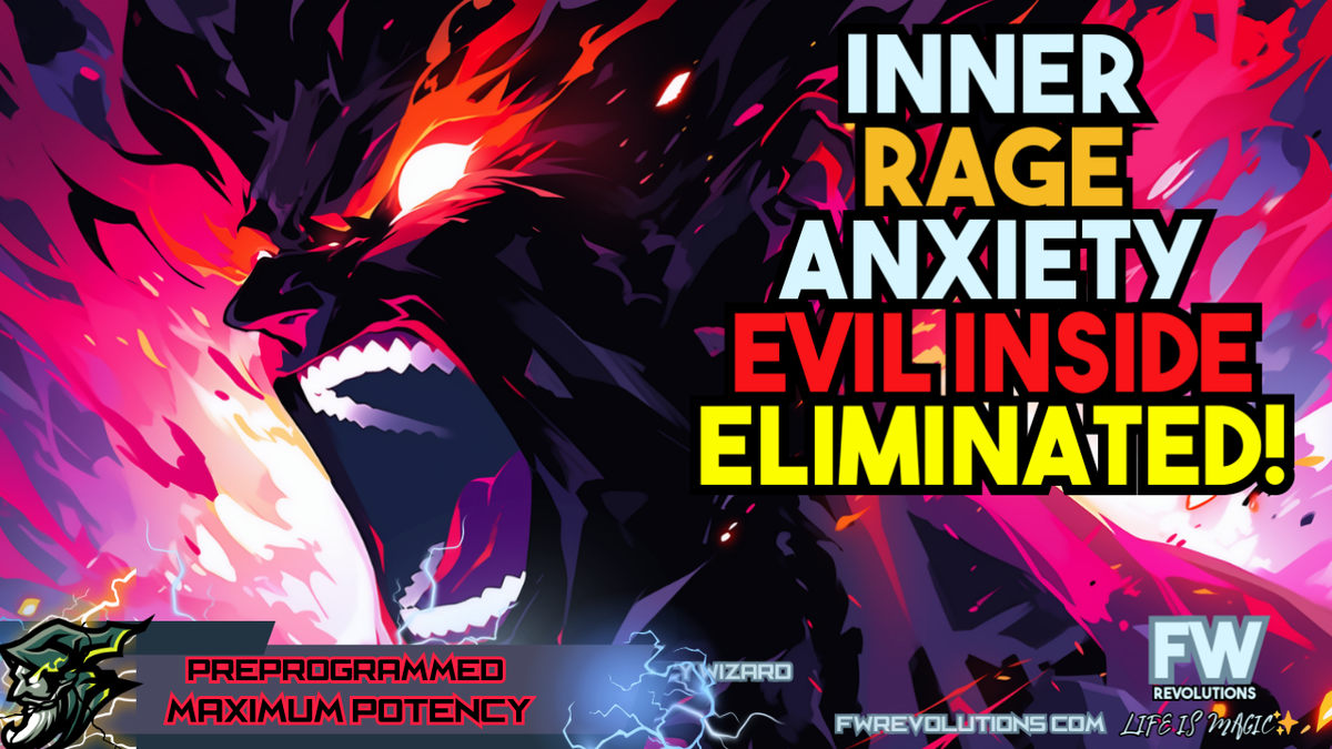 Inner Rage Inner Anxiety Eliminated | 2.5Hz + 963Hz (POWERFUL ...